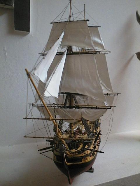 Sailing Ship Models: HMS Victory from Revell (1:146), Finalized