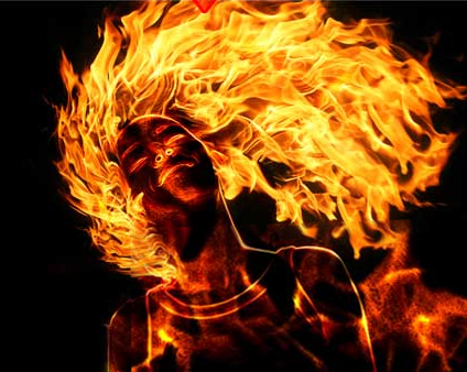 MANIPULASI FOTO : CARA MEMBUAT EFEK MANUSIA API DENGAN PHOTOSHOP ...