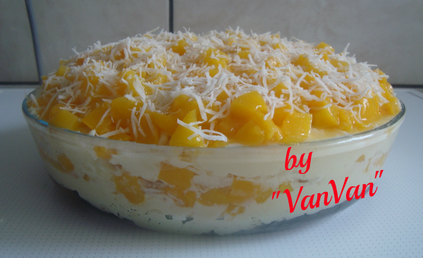Bolo pavê de pêssego e coco: receita enviada pela "VanVan" - Espaço das ...