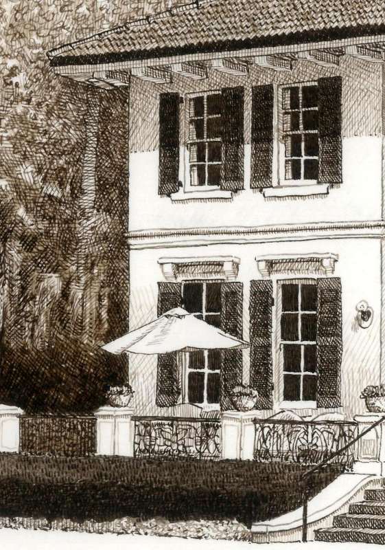 Mark Tabler: Paintings, Drawings, Other Art: Cherokee Cottage, Jekyll ...