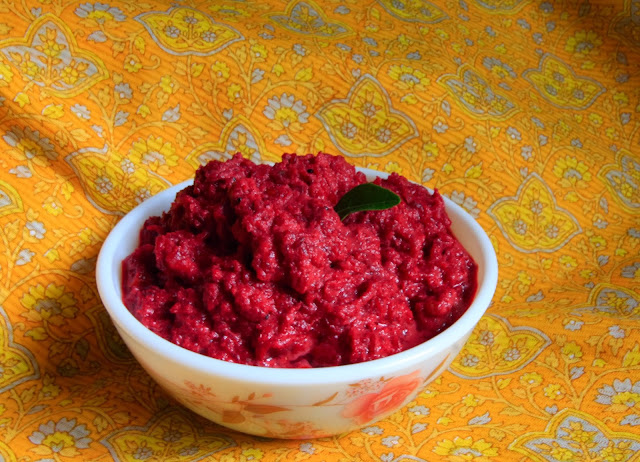 Nimmy's Kitchen: Beetroot Pachadi