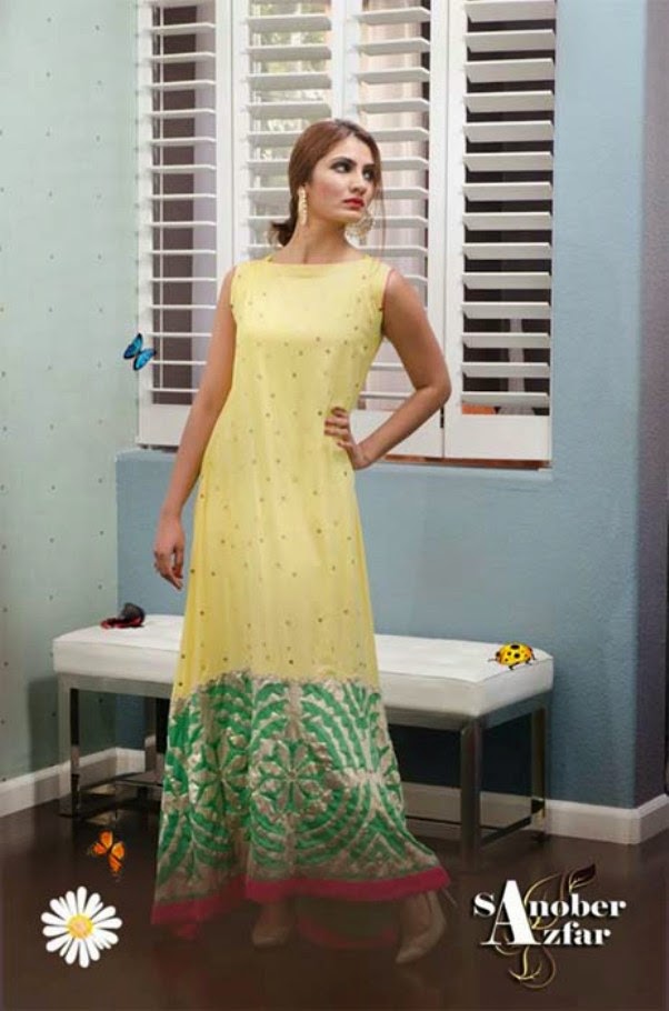 Sanober Azfar Latest Spring Collection 2014 for Women | News Fashion Styles