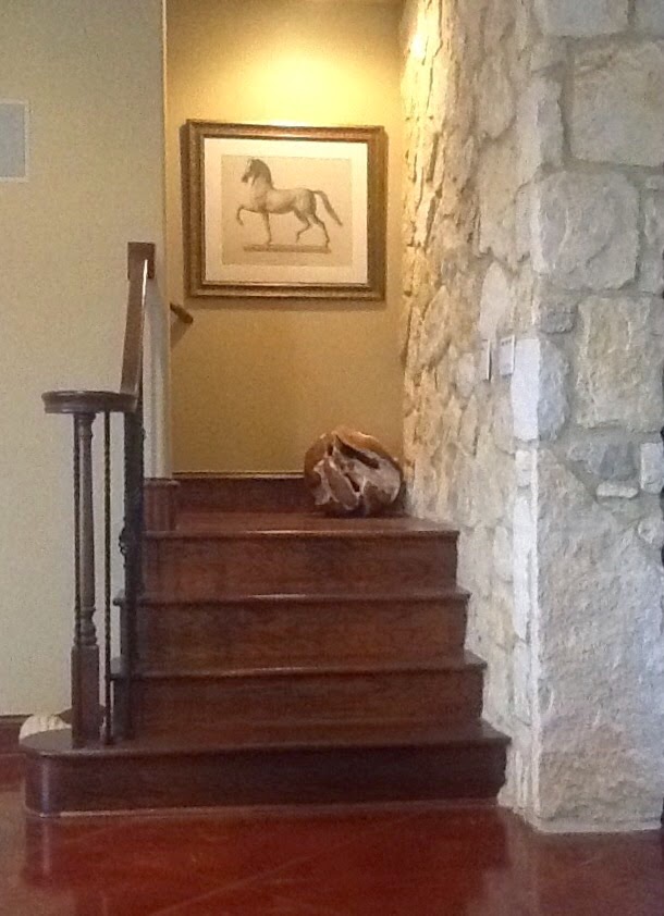 Simply Love Design: Stair Landings Adorned