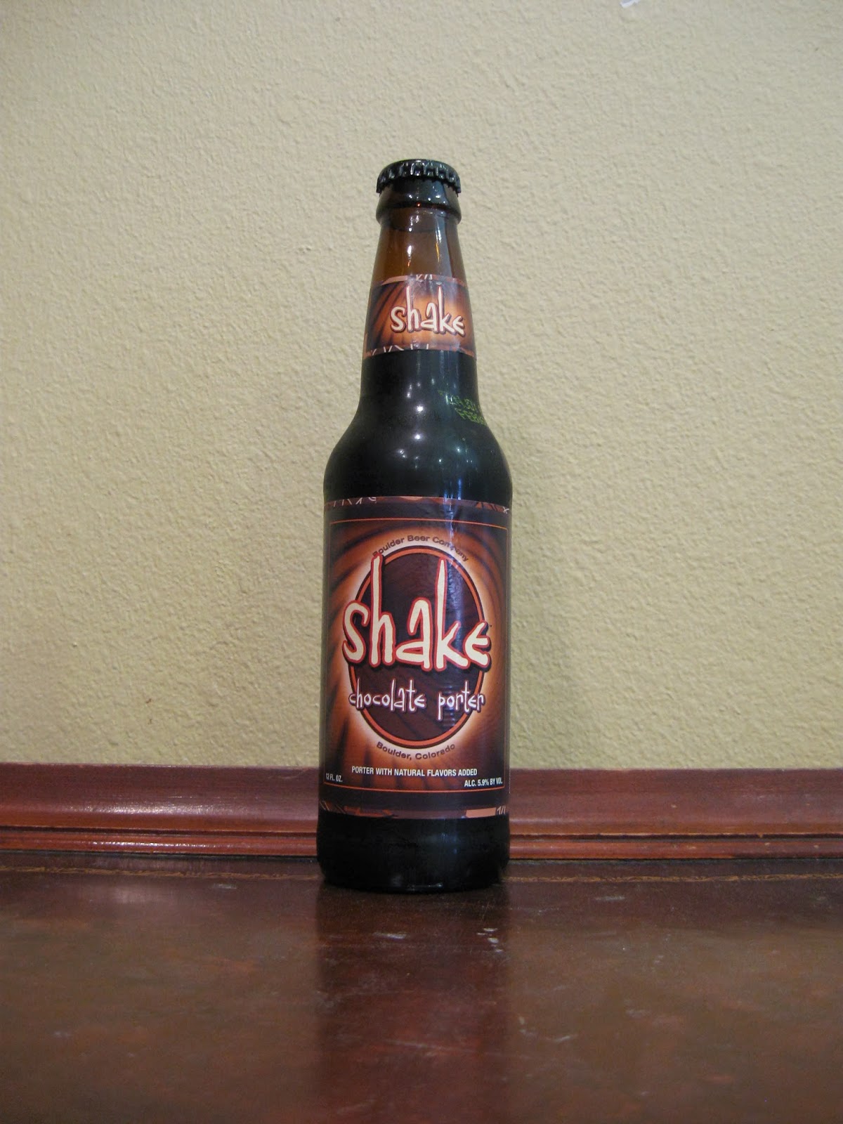 Doing Beer Justice: Boulder Shake Chocolate Porter