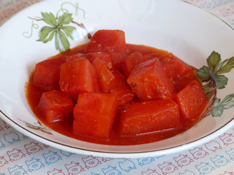 Pa amb oli i sucre: Matira curry (Curry de síndria del Rajasthan