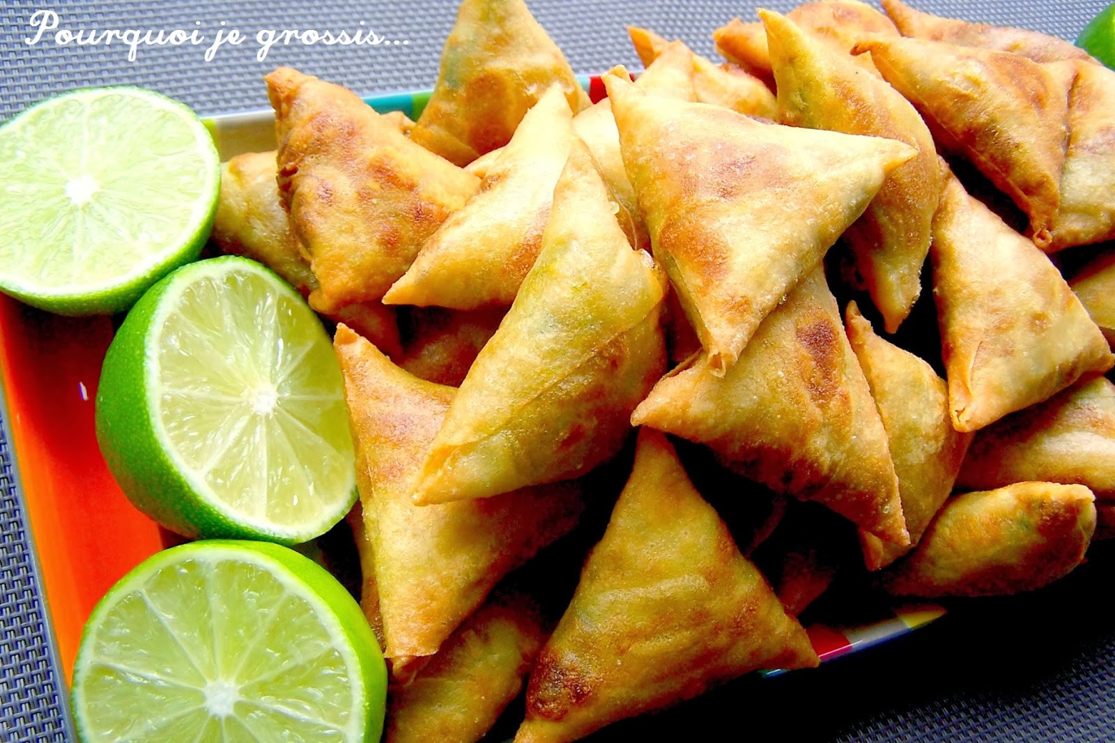 Pourquoi je grossis ... : Samoussas au thon, saveur cumin, coriandre ...