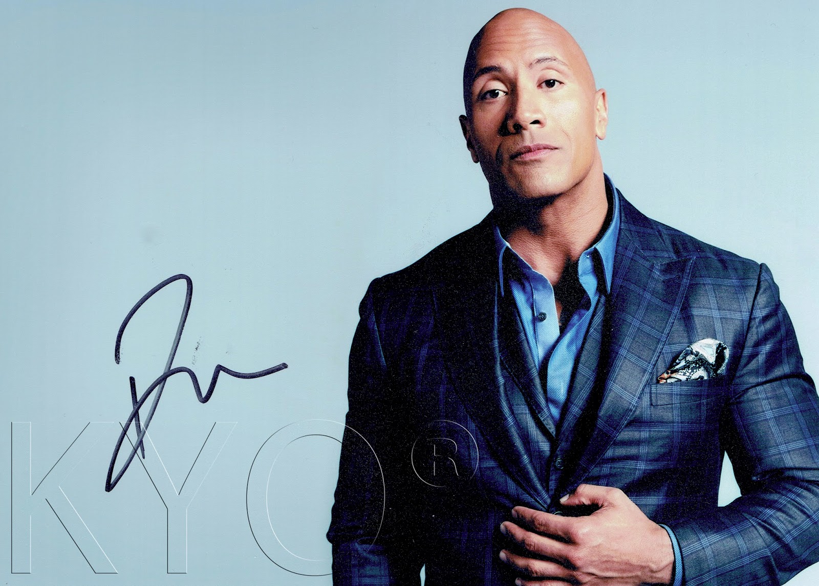 Chris Autographs: Dwayne Johnson