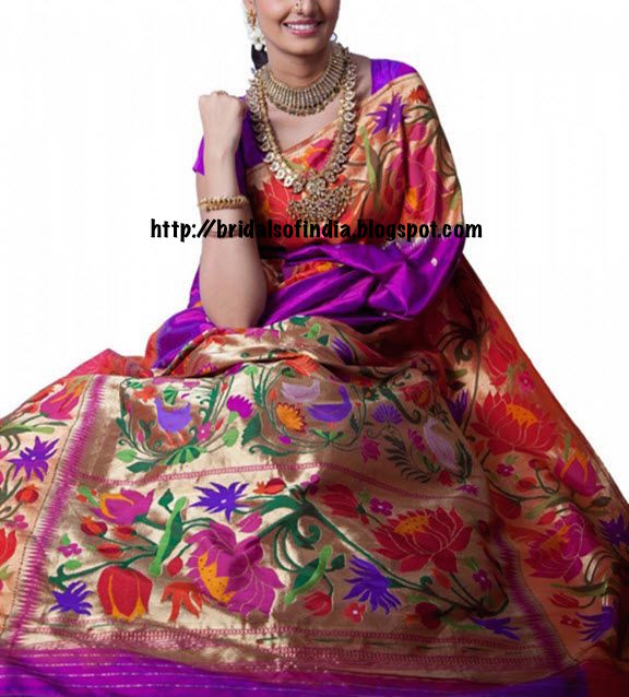 Fashion world: Paithani saree with grand lotus design border