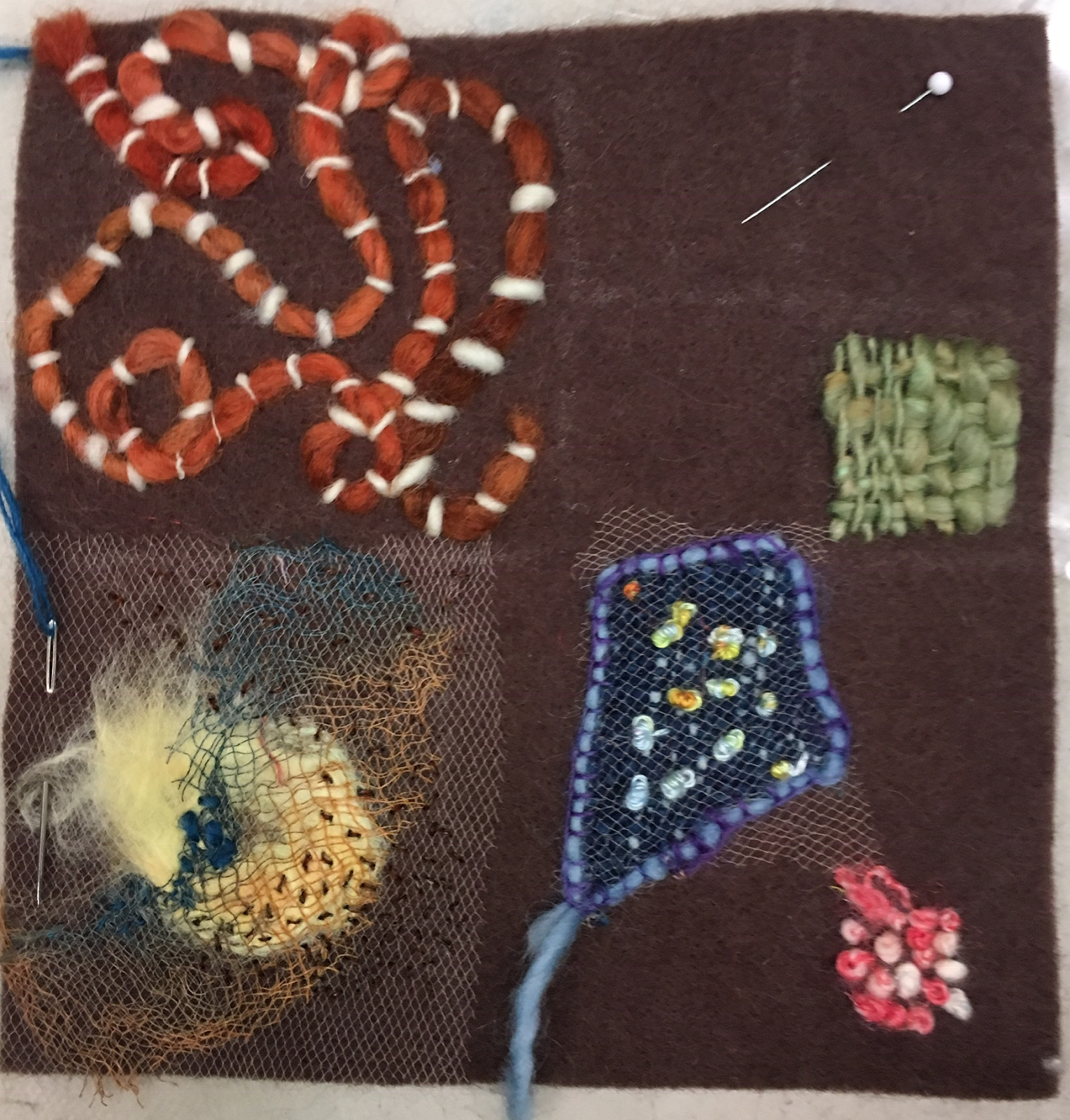 Julie B Booth: Spin and Stitch Workshop