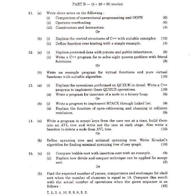 EC2202 Data Structures and Object Oriented Programming in C++ May June 2013 Question Paper ...