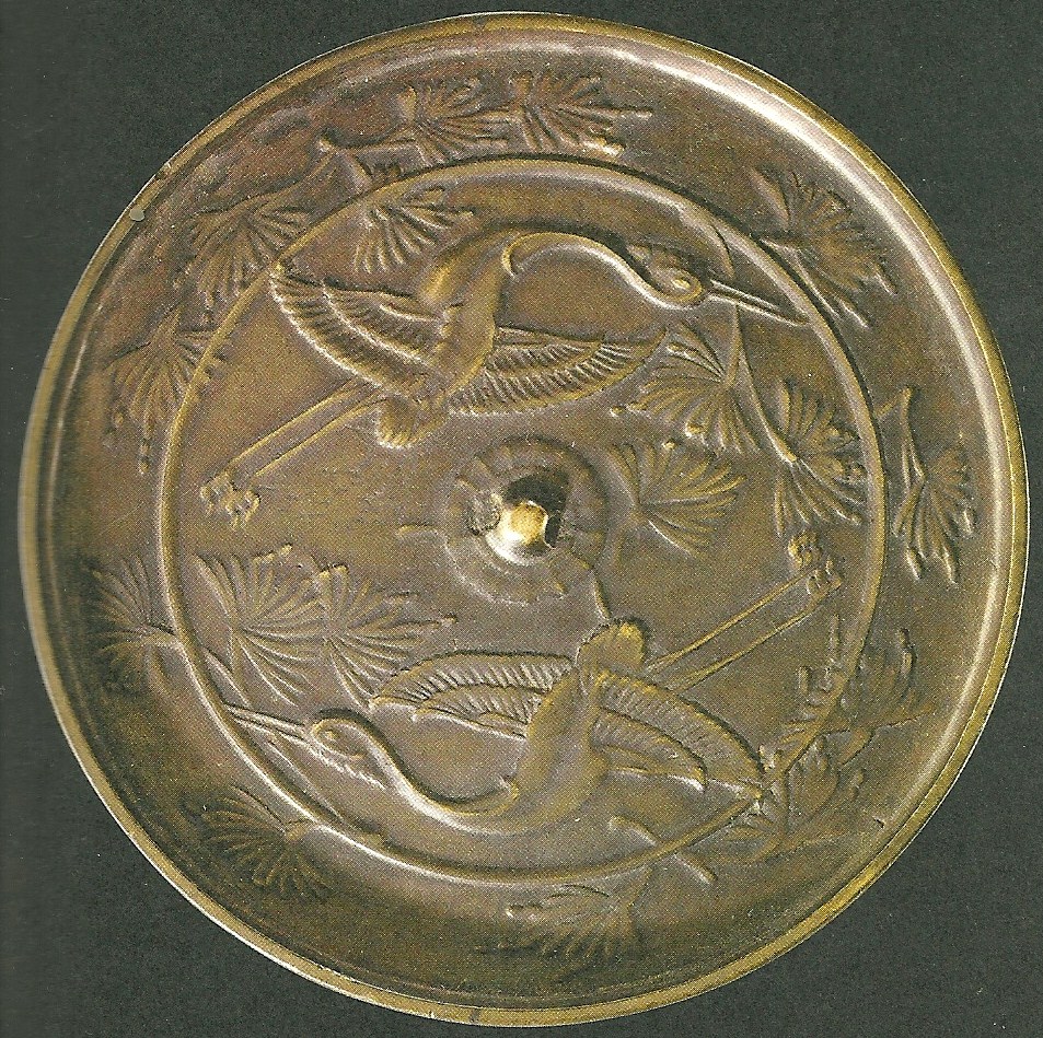 NOS GUSTA APRENDER: ESPEJO DE BRONCE JAPONÉS