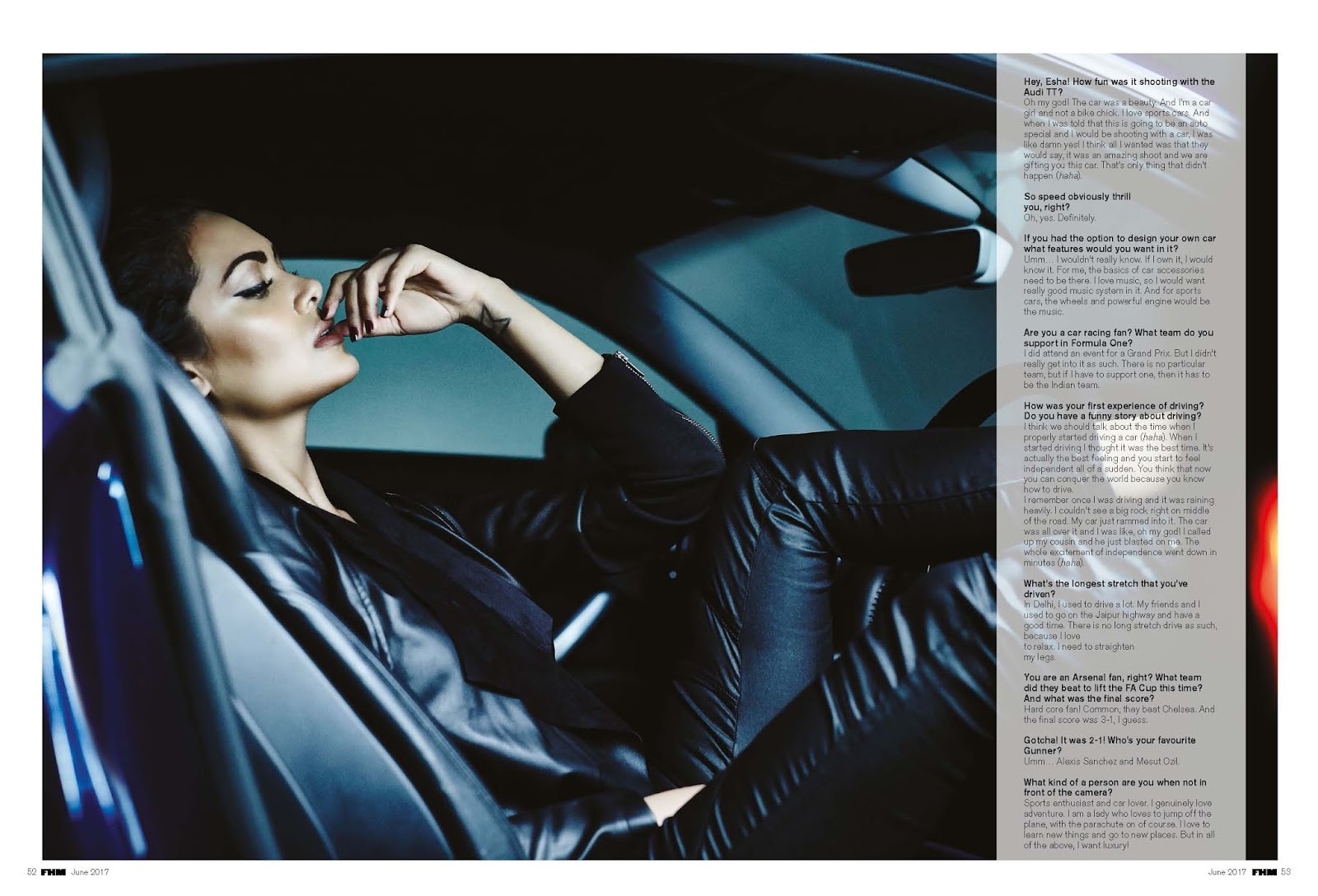 Graphic Designer: FHM Magazine Cover Story