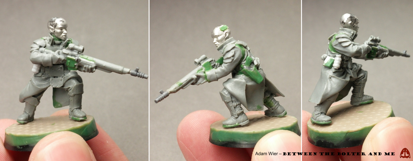 Between the Bolter and Me: INQ28: Building a female Imperial Guard Trooper