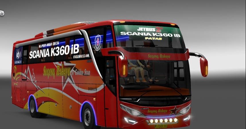 livery ets2 ep3 jetbus shd Sugeng Rahayu