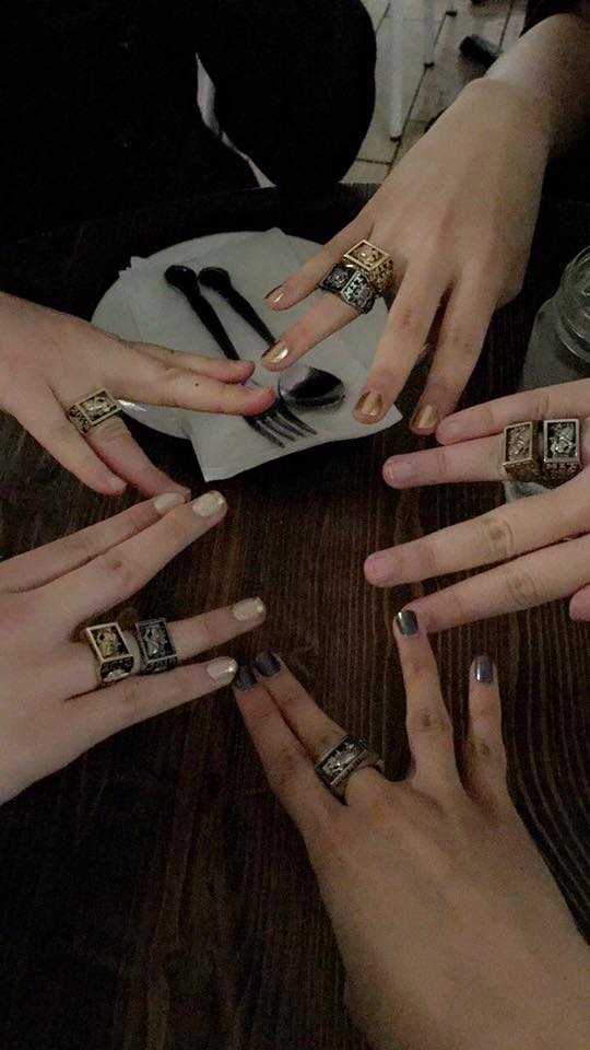 Mit brass rat ring - lockqsenior