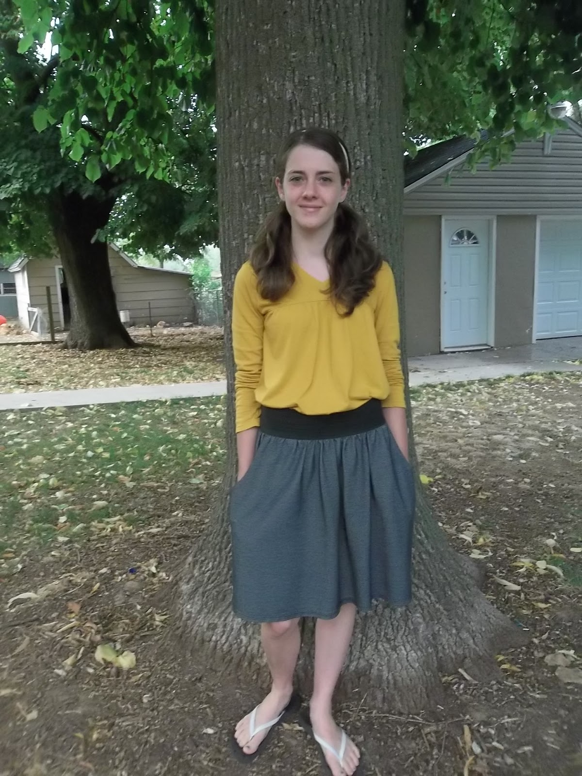 Two Blessed Damsels: Skirt Challenge- Day 7