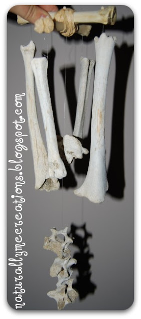 Naturally Me Creations: Halloween Bone Windchime