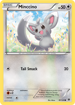 Minccino 87/124 -- Fates Collide Pokemon Card Review | PrimetimePokemon ...
