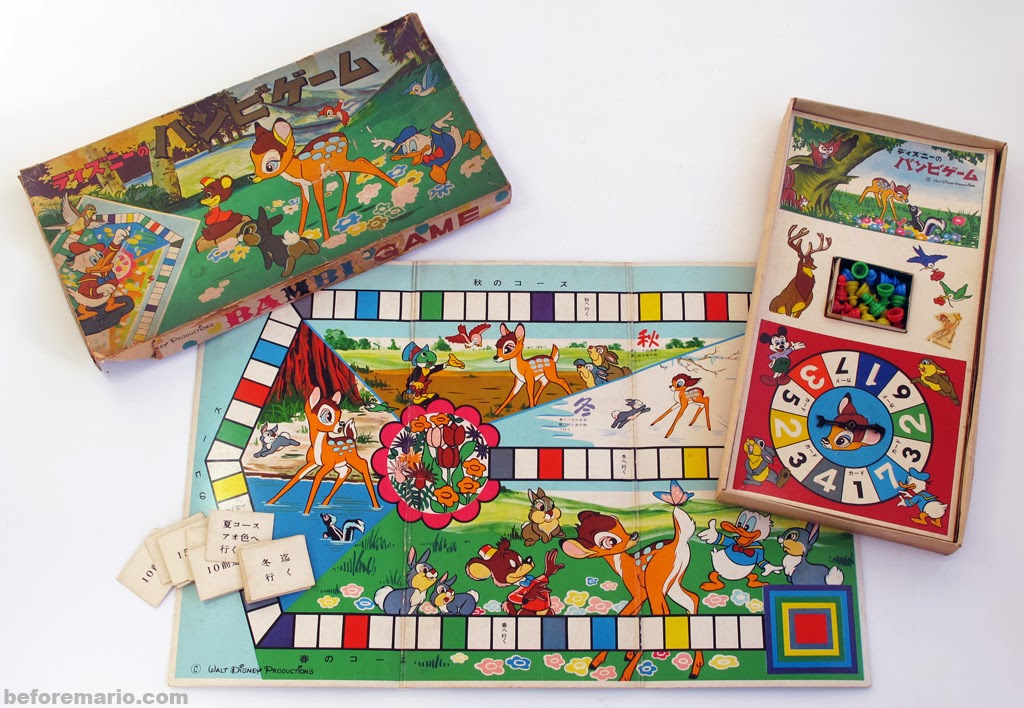 beforemario: Nintendo board games - part 3 - More Disney