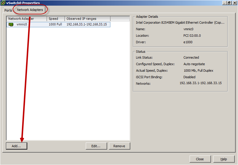 vGeek: Configuring Networking on Esxi server 5.1 (Part 8)