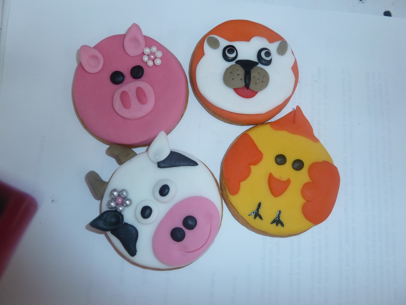 So Sweet: Galletas animales de la granja