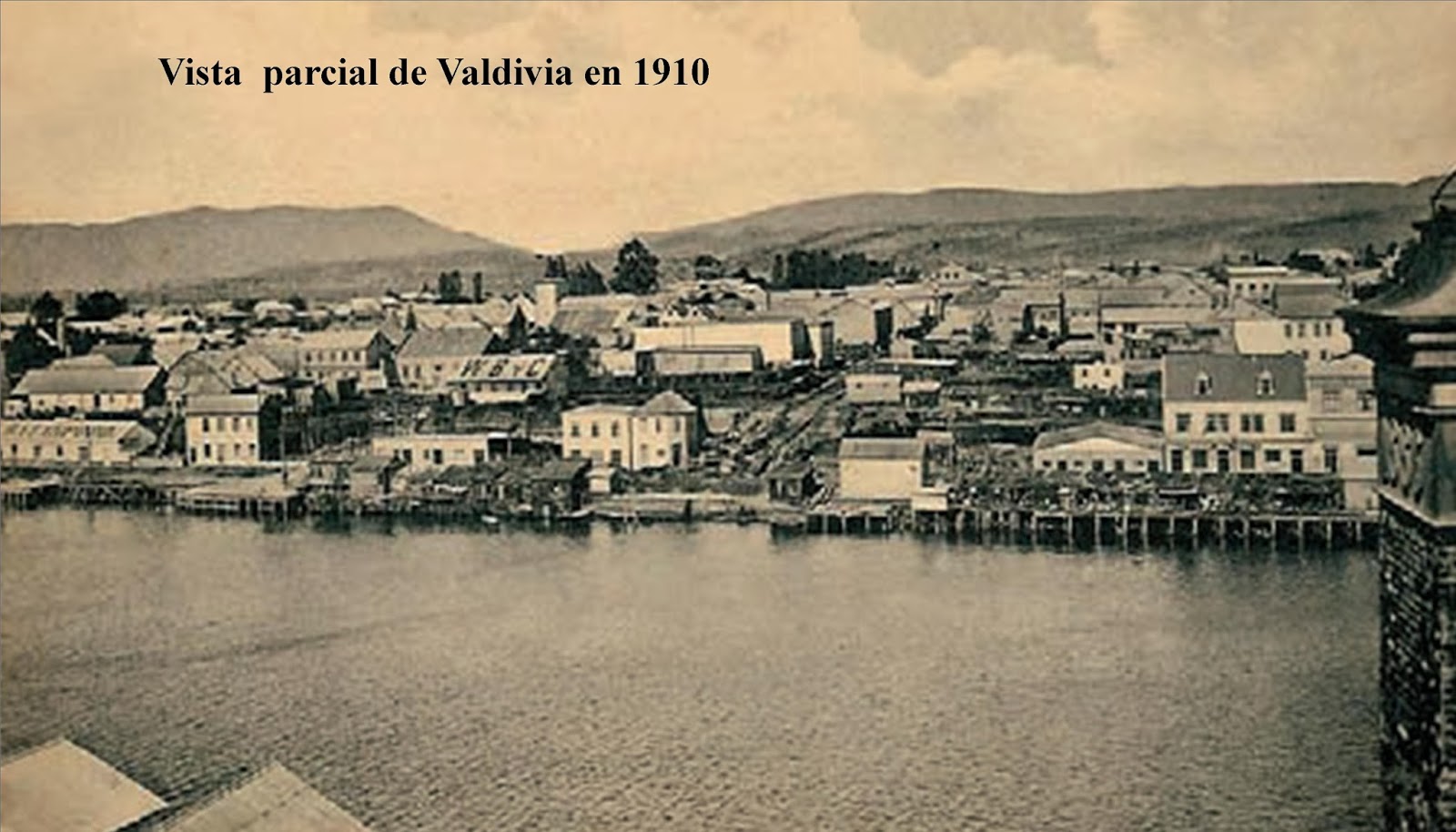 Imágenes de Chile del 1900: Valdivia