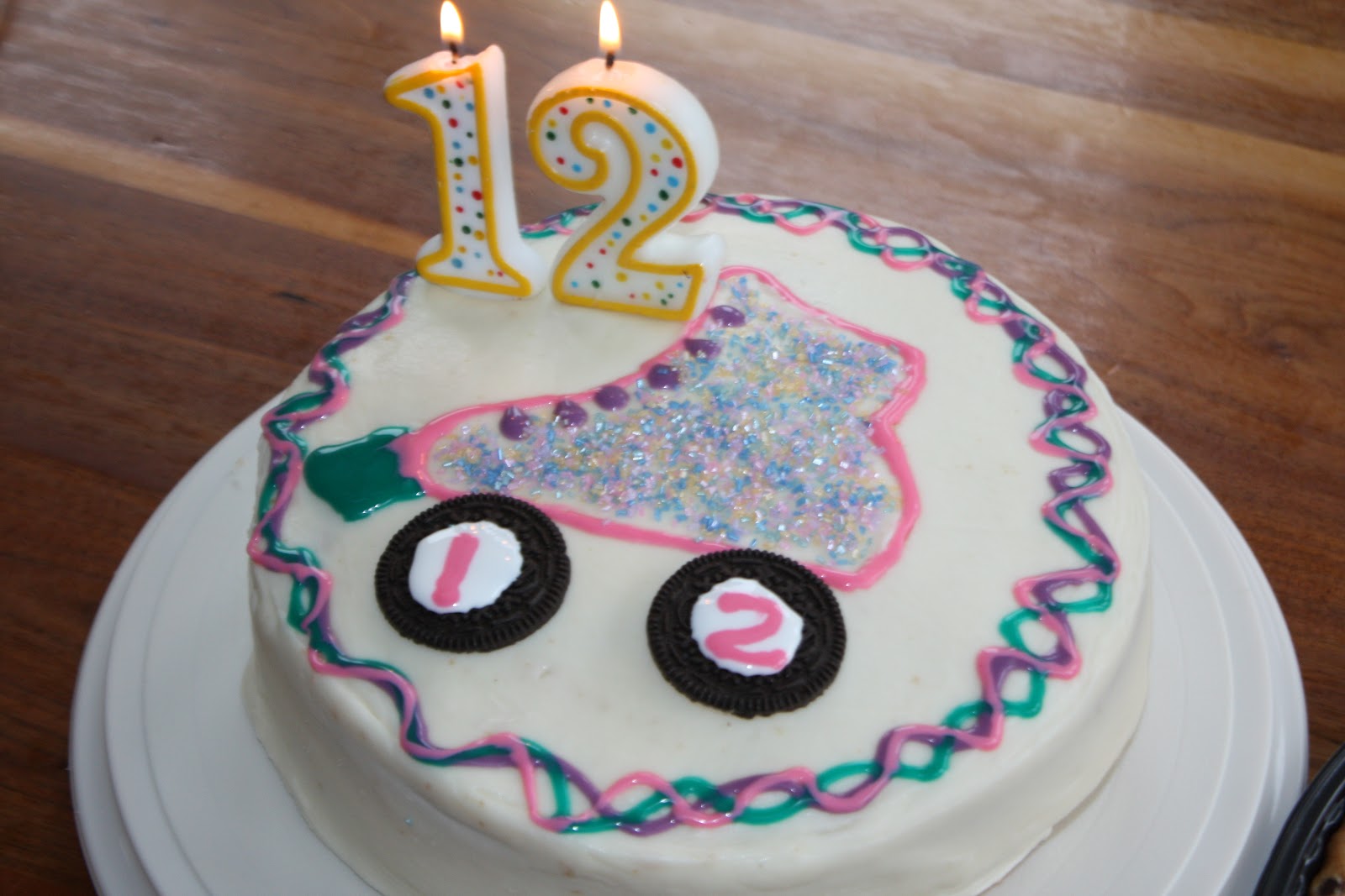 A Slice of Smith Life: 12th Birthday Cake: Let the Good Times Roll.....
