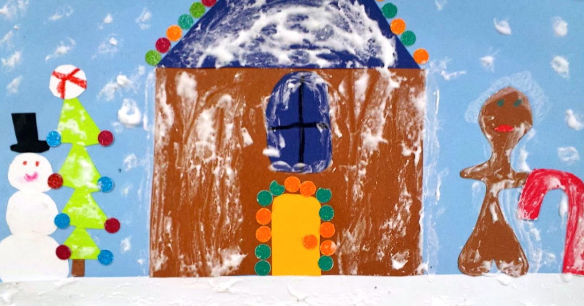 Gingerbread Houses (2nd) | Art with Mrs. Nguyen
