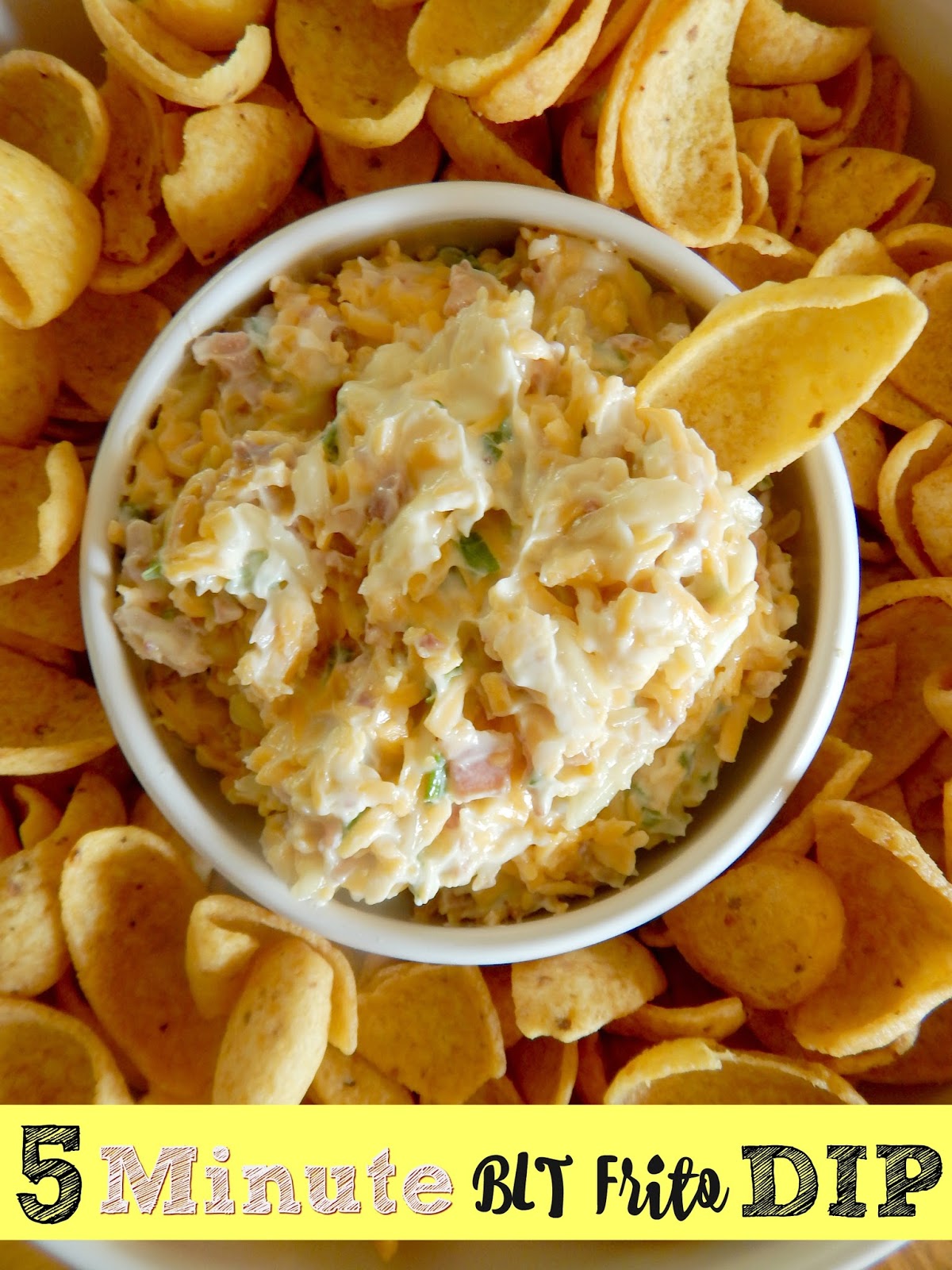 5 Minute BLT Frito Dip | Ally's Sweet & Savory Eats