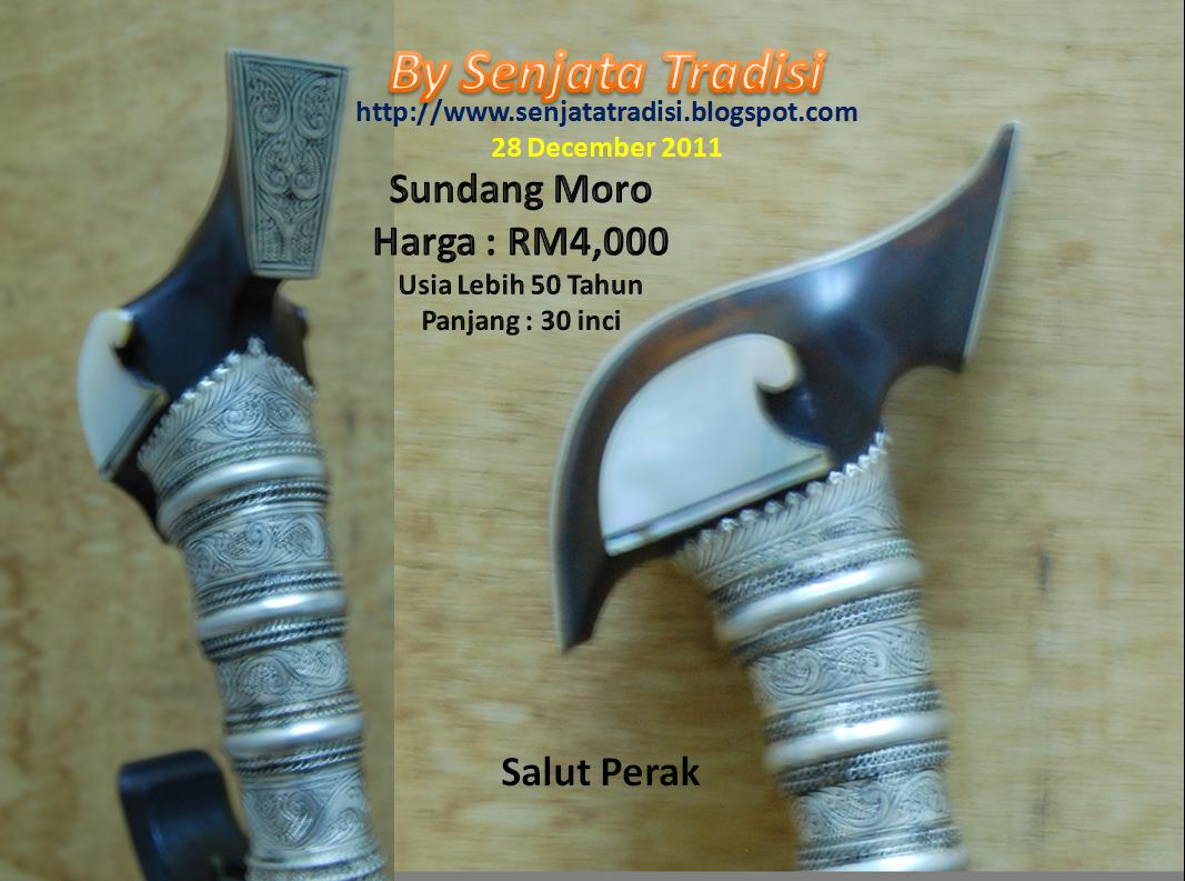 Senjata Tradisi: Sundang Moro untuk di jual