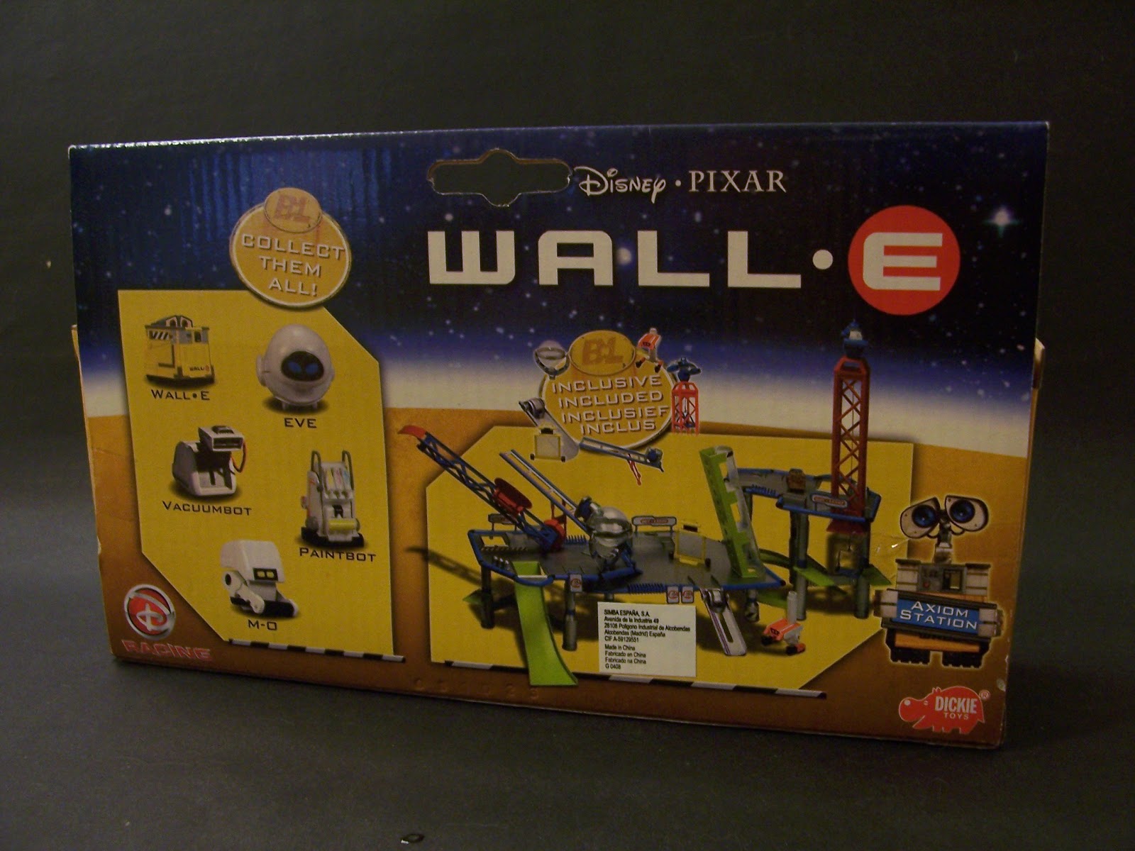 My Best Toys: Wall-e racing figures...