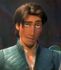 it begins with a messenger bag...: Flynn Rider, the Attractive cartoon