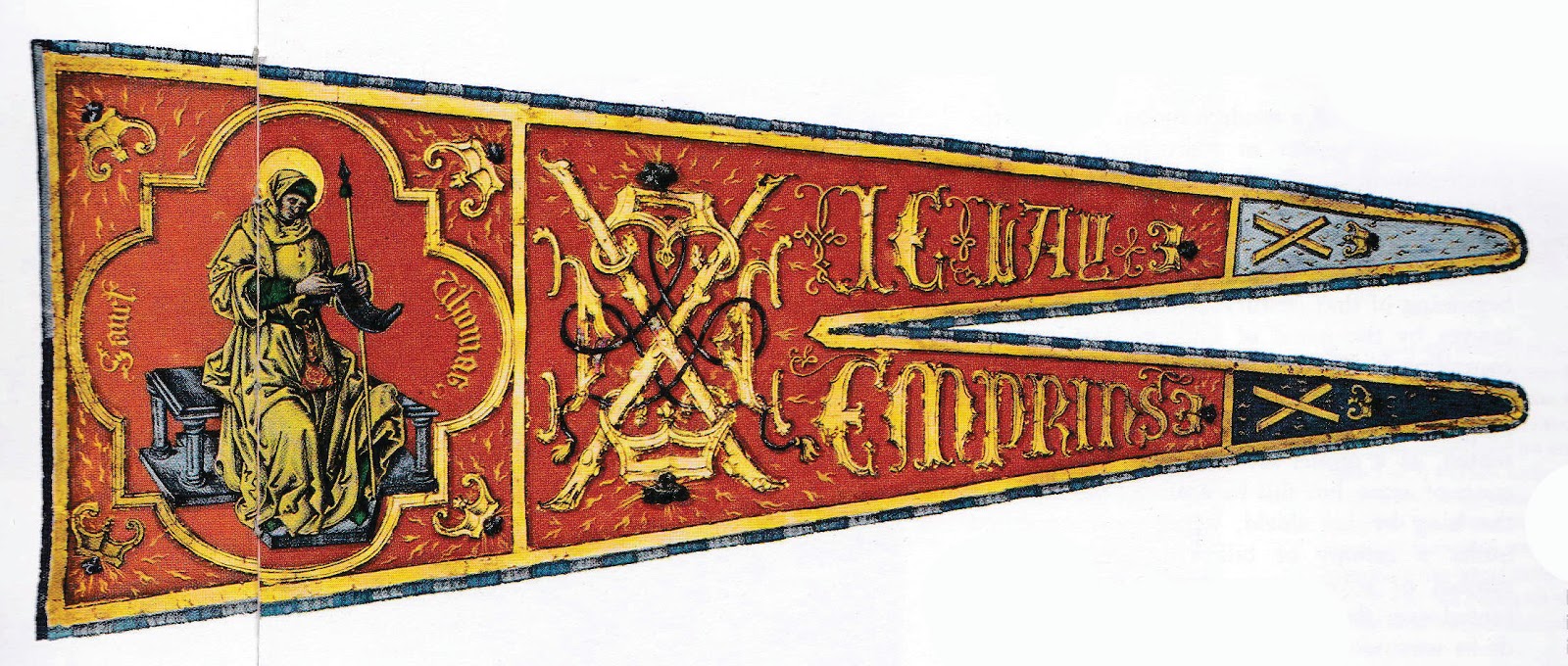 Narcissist Art: Painted Silk Banners of the Late Middle Ages