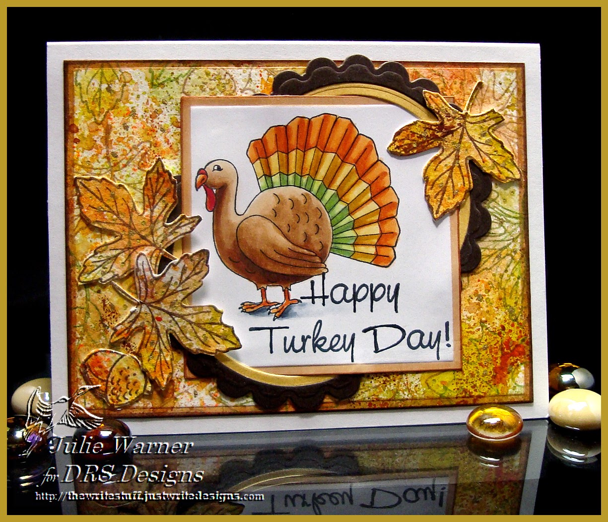 DRS Designs Rubber Stamps: Happy Turkey Day!