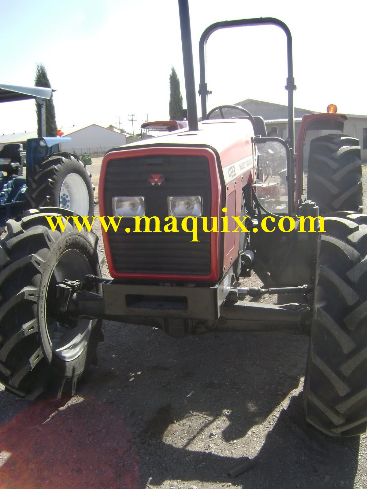 MAQUINARIA AGRICOLA INDUSTRIAL: Tractor Massey Ferguson 492, 2005 ...