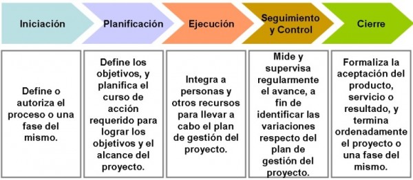 CICLOS DE VIDA DE UN PROYECTO