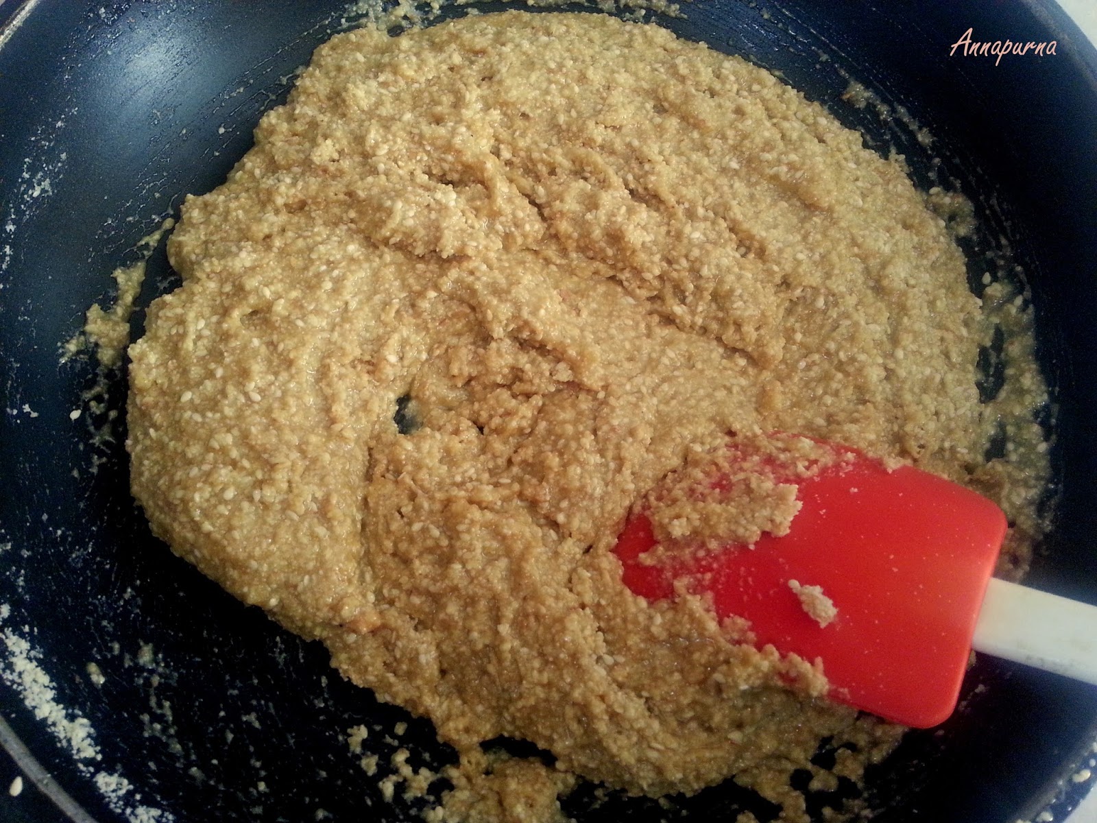 Annapurna: Peanut Sesame Fudge / Til ki Burfi recipe