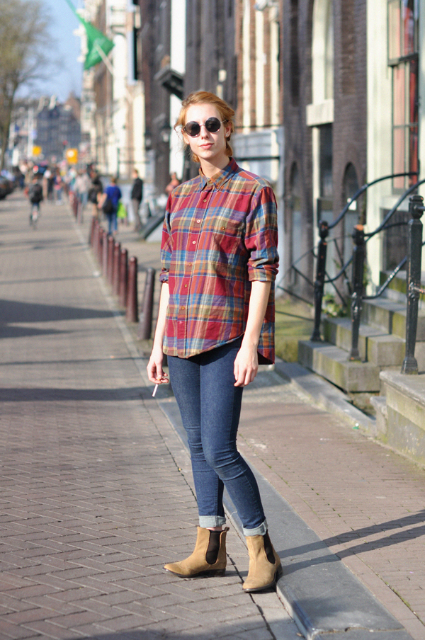 Dam Style: Spring plaid