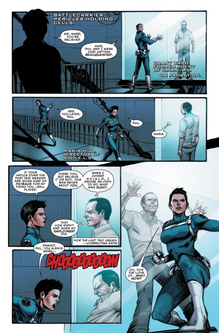 Maria Hill Comic