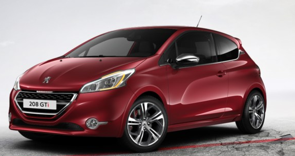 Peugeot 208 GTi (2013 à 2014) - Couleurs