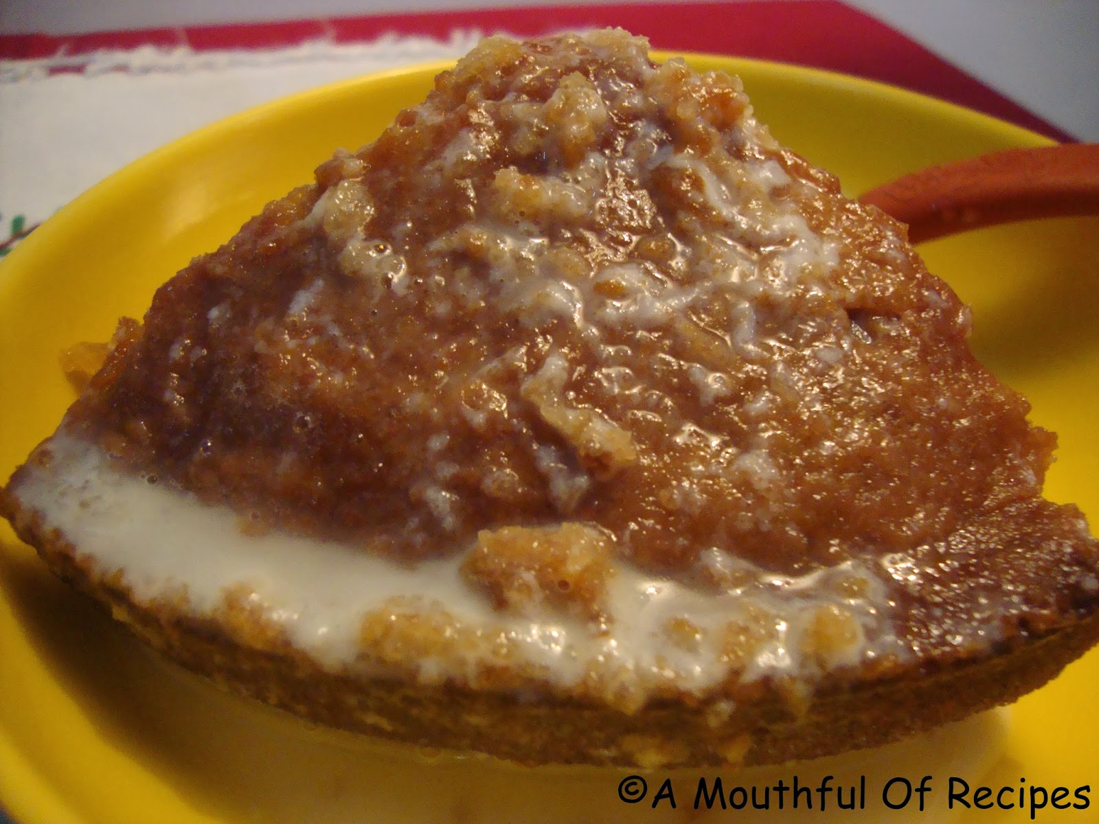 A Mouthful Of Recipes: Malva Cake Pudding : Christmas Special