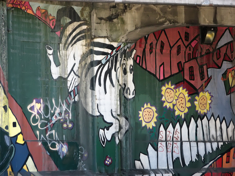 Loving Washington State: Greenlake Mural, Seattle, WA