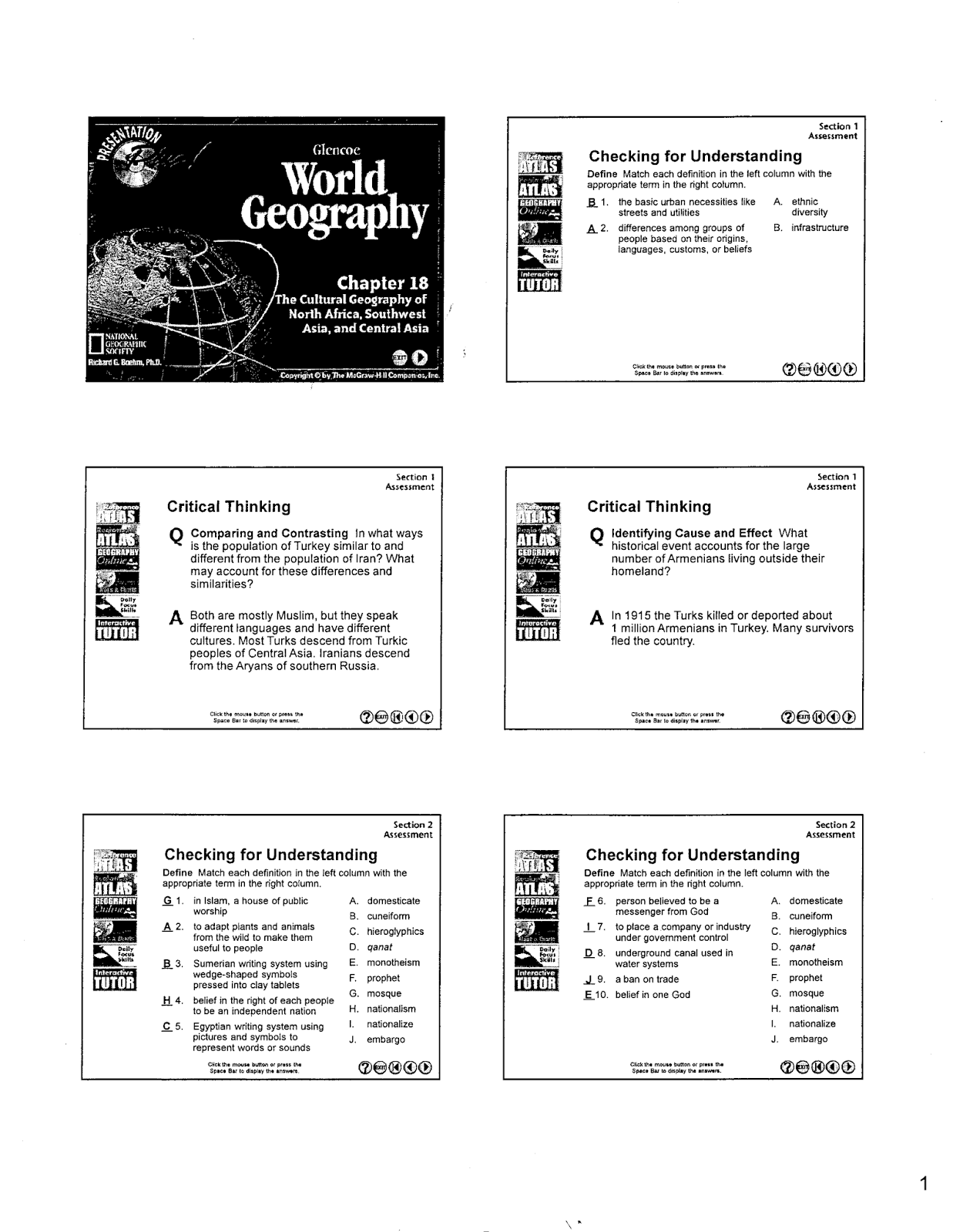 Mr. E's World Geography Page: Chapter 18- The Cultural Geography of ...