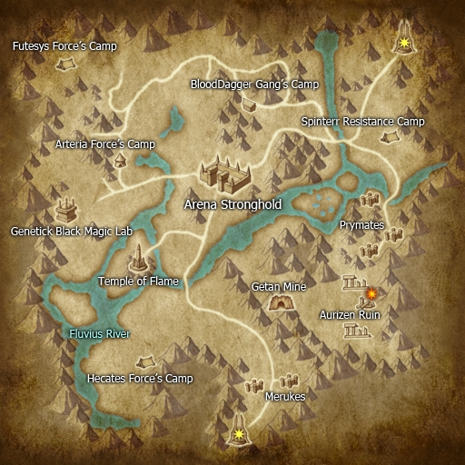 Shaiya Players: Mapa 3 e Dungeons