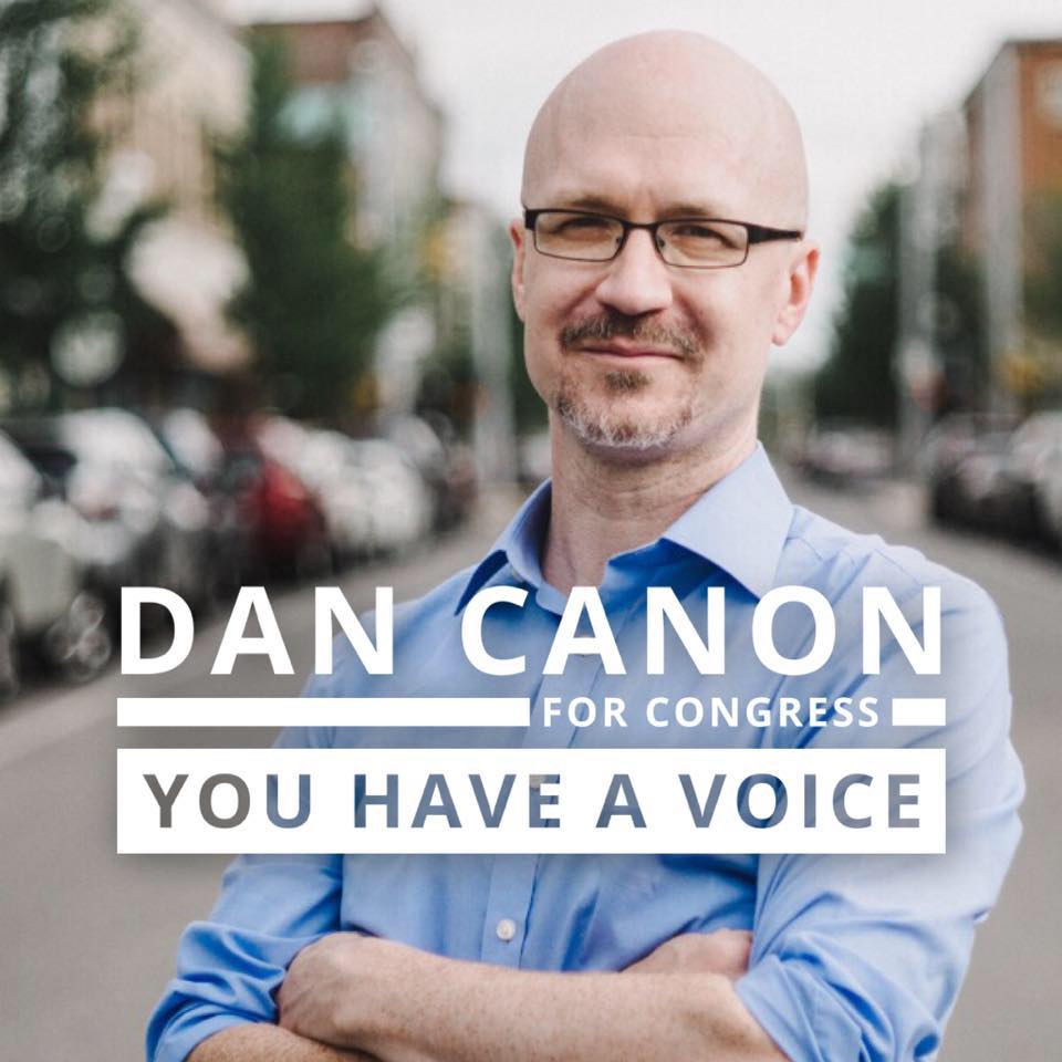 NA Confidential: Roger encourages you to vote for Dan Canon for Congress.