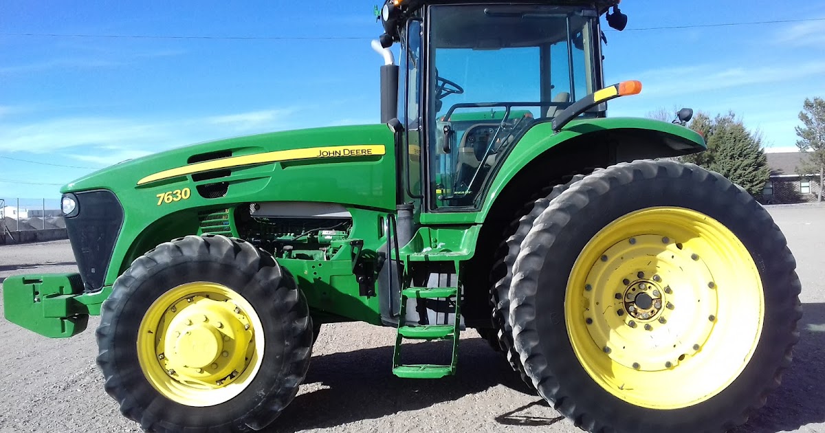 MAQUINARIA AGRICOLA INDUSTRIAL: Tractor John Deere 7630 2010 8320hrs ...