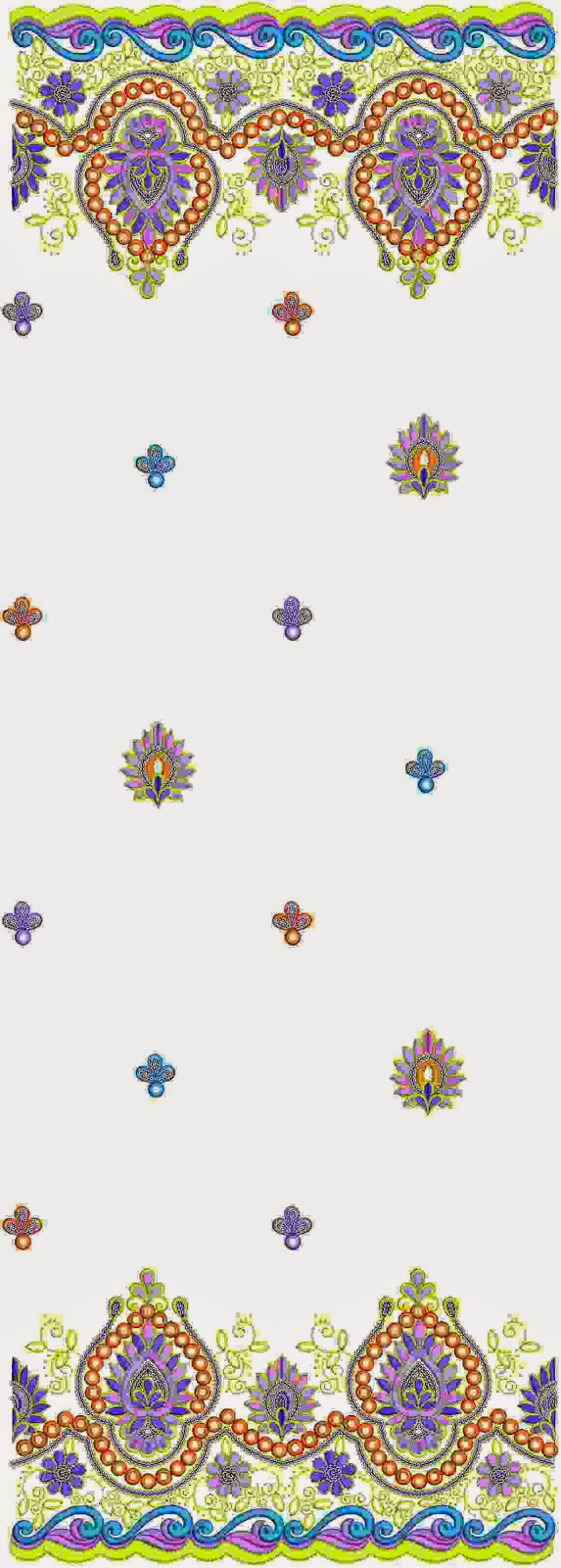 EmbDesignTube: Lace Work Dupatta Designs For Wedding Dresses