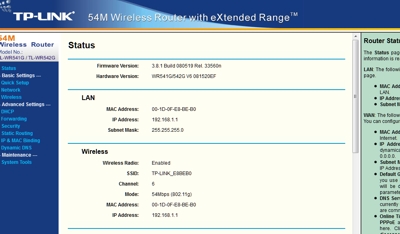 Simulador de interfaces de TP-Link, eligiendo un router - Usuario Hoy
