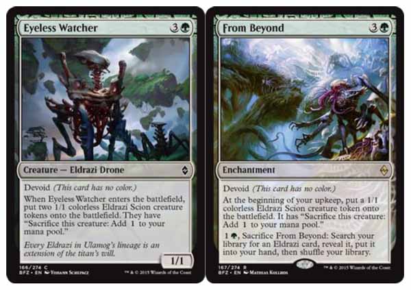 Magic the Gathering Adventures: Old and New Eldrazi Part 8: Green Casts