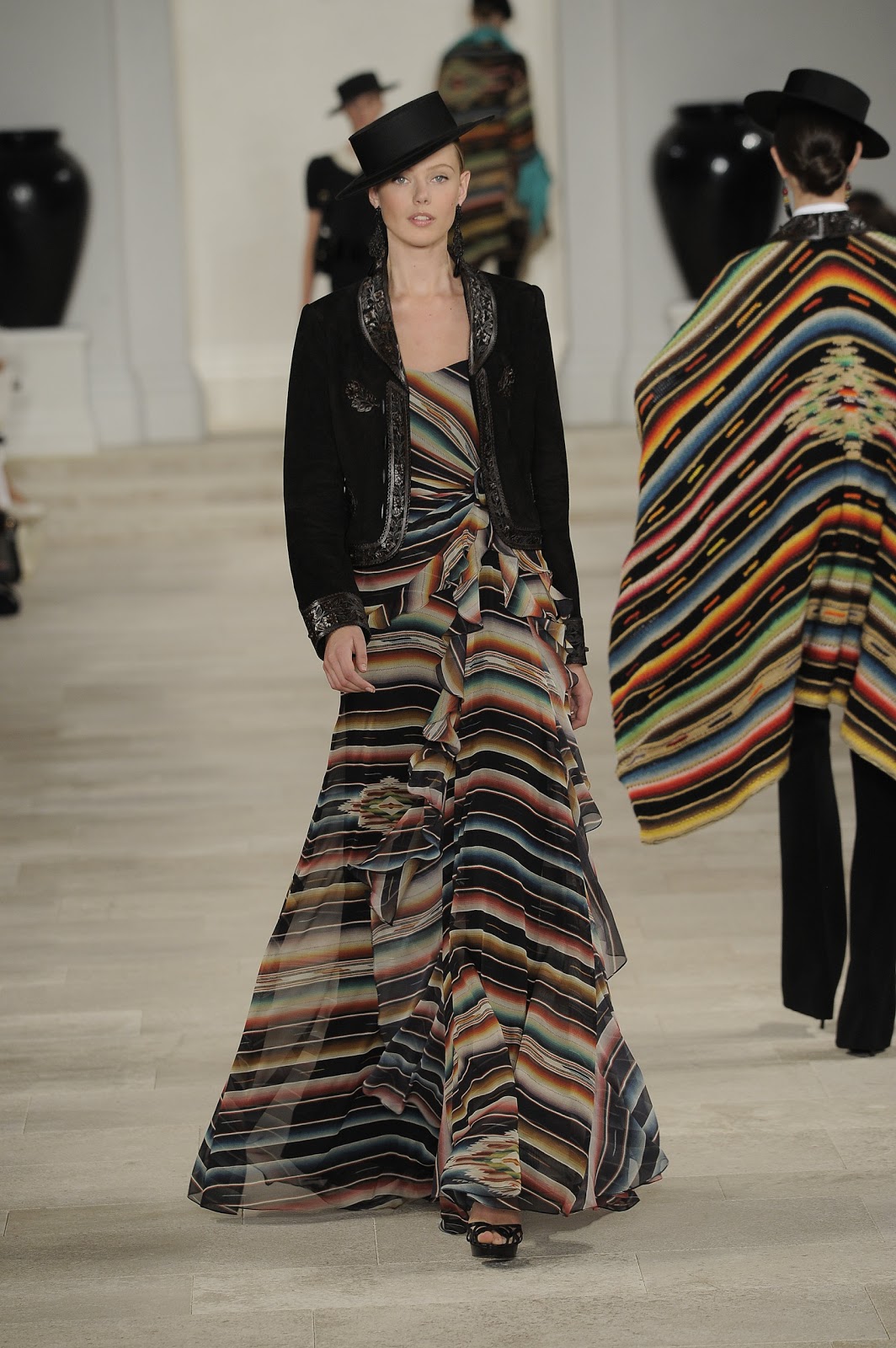 Fashionista Smile: Bohemian Rhapsody - Ralph Lauren Collection Spring 2013